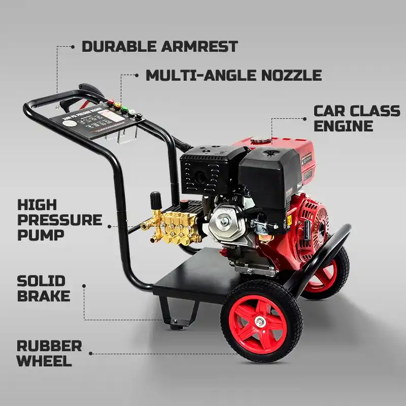 13HP 3600 Psi Gasoline Engine High Pressure Washer for High Pressure ...